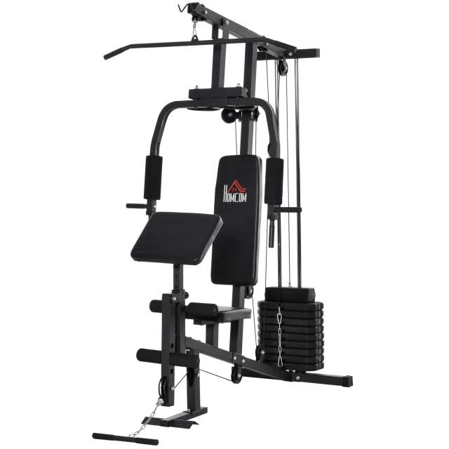 HOMCOM Fitness Station for Home and Professional Workout,