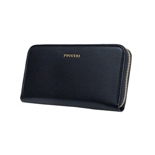 Γυναικείο Πορτοφόλι Χρώματος Μαύρο Puccini BLP835A-1 | edr