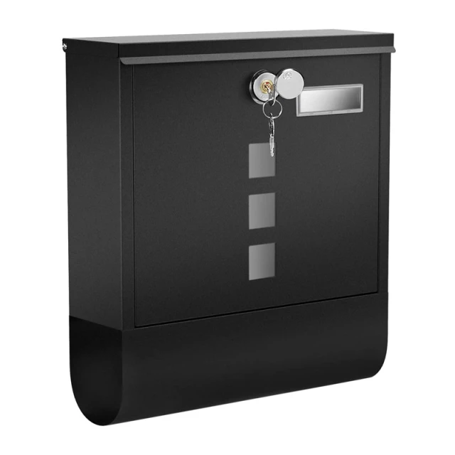 Γραμματοκιβώτιο από Ατσάλι 30.5 x 9.5 x 33.3 cm Χρώματος Μ