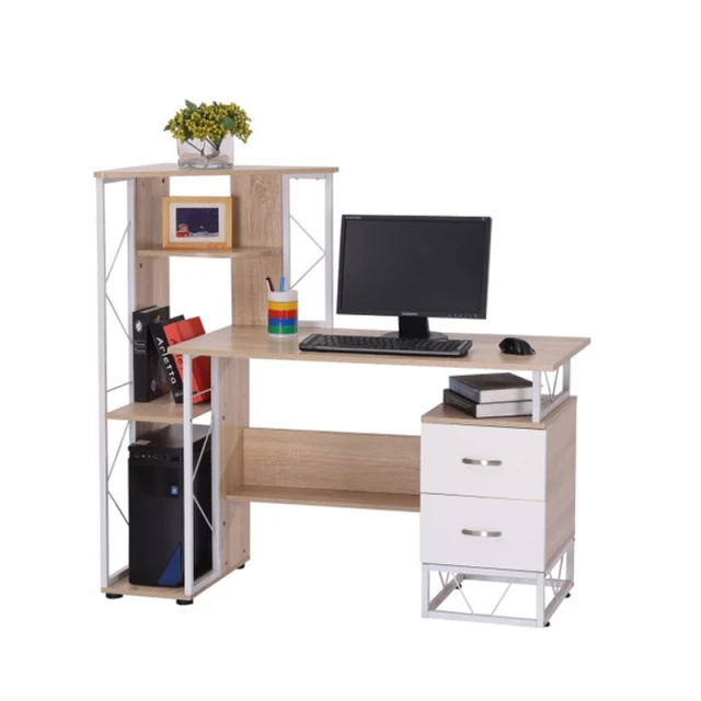 Ξύλινο Γραφείο με Θέση για Υπολογιστή 133 x 55 x 123 cm HO