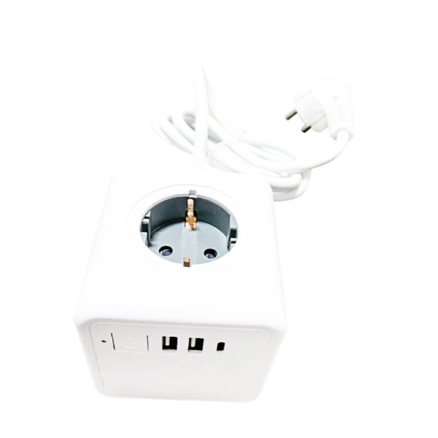 Πολύπριζο Κύβος 4 Θέσεων με 3 Θύρες USB Technaxx Power Cub